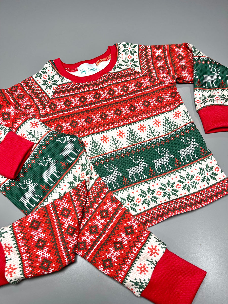 Christmas Fair Isle Pyjamas – tinybundleshandmade